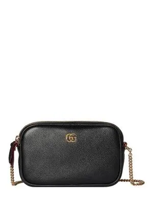 Gucci Gg Marmont Mini Camera Bag - Black