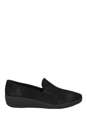 Fitflop Leather Loafers - Black