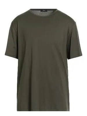 Theory T-shirt Dark Size Cotton - Green