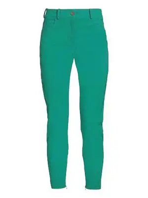 Elisabetta Franchi Slim Fit Cropped Pants - Green