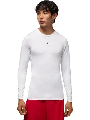 JORDAN Sport Dri-fit Long-sleeve Base Layer Top - White