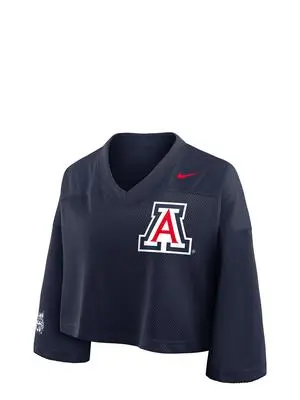 Nike Arizona Jersey Dri-fit College Cropped Top - Blue