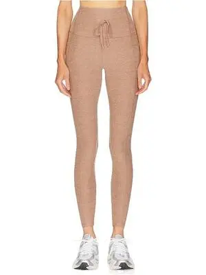 Beyond Yoga Spacedye The Go Pocket Midi Leggings - Neutral