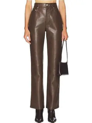 Nanushka Seldes Pant Chocolate