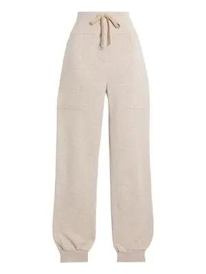 ULLA JOHNSON Calla French Cotton-Blend Terry Track Pants