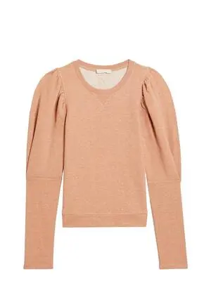 Ulla Johnson French Cotton-blend Terry Sweatshirt - Neutral
