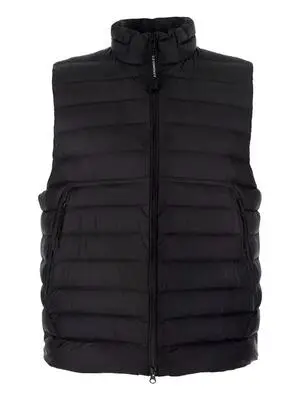 C.P. COMPANY Quilted Shell Gilet - Black