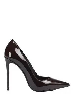 LE SILLA 120mm Eva Leather Pointed-toe Pumps - Red