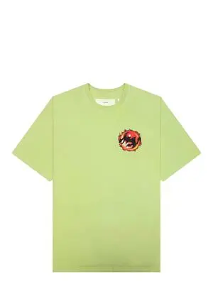 D-R-G-N Fireball Graphic-print T-shirt - Green