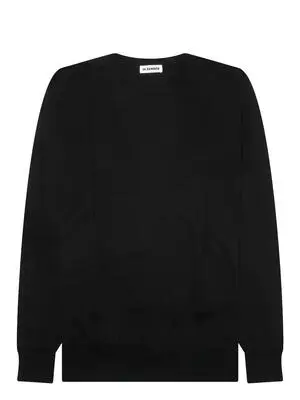 JIL SANDER Round-Neck Panelled Sweater