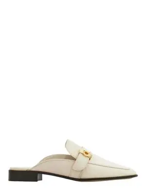 FERRAGAMO Hug Buckle Loafers - White