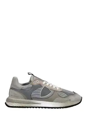 Philippe Model Olympique Mesh-panelled Sneakers - Grey