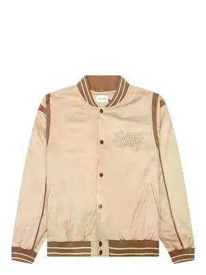 HONOR THE GIFT Embroidered Bomber Jacket - Brown