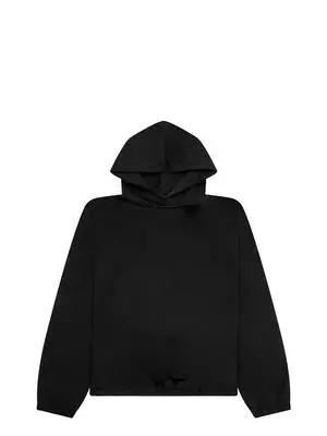 JIL SANDER Cotton Hoodie - Black