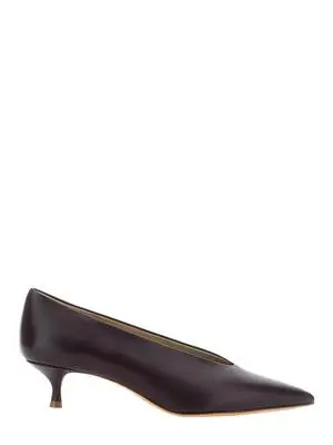 Le Monde Beryl 40mm Babouche Pointed-toe Pumps - Purple