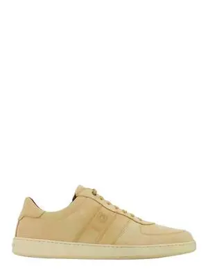 SALVATORE FERRAGAMO Logo Leather Low-Top Sneakers