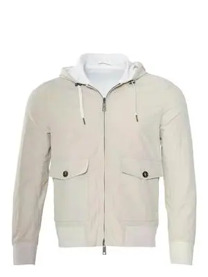 Kiton Kired Hooded Reversible Jacket - Neutrals