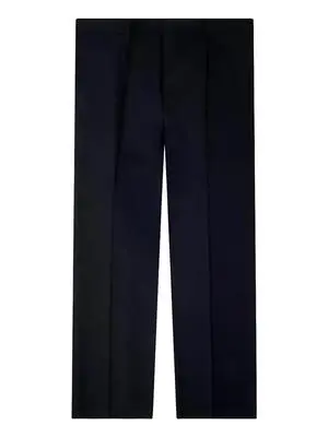 JIL SANDER Pressed-crease Trousers - Blue