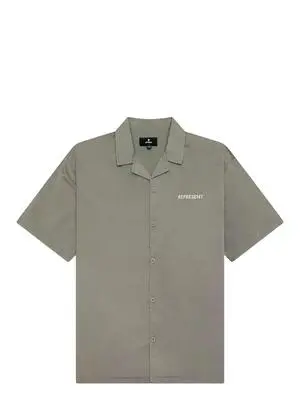 REPRESENT Camp-collar Shirt - Grey