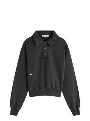 JW Anderson Polo Sweatshirt - Washed Black