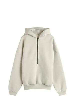 Fear Of God Athletic Halfzip Hoodie Melange Grey