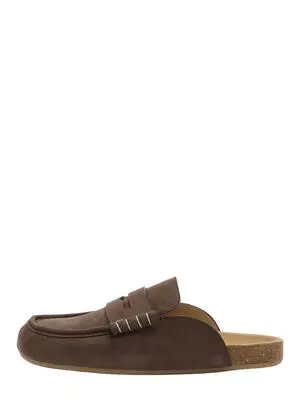 JW Anderson Stitch Loafer - Deep Walnut