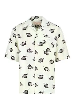 Marni Short-sleeved Shirt - Neutrals