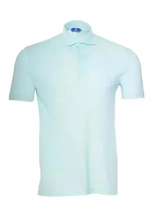 KIRED Quarter-button Polo Shirt - Blue
