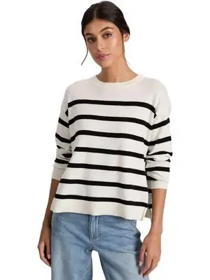 ALICE + OLIVIA Alice + Olivia Patterson Striped Pullover
