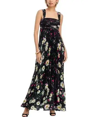 Kobi Halperin Ezra Maxi Dress - Black Multi