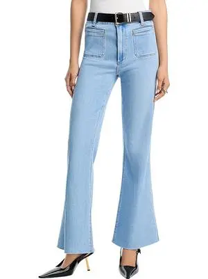 Paige Marlow Skimmer Flared Jeans - Jaunt