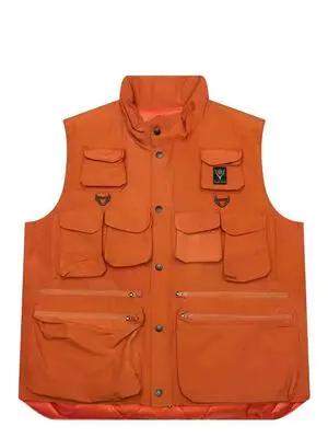 SOUTH2 WEST8 Multi-pocket Gilet - Orange