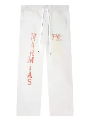 NAHMIAS P.e. Cherub Drawstring Track Pants - White