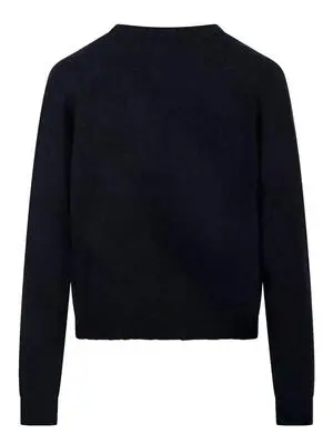 ROBERTO COLLINA Long-sleeve V-neck Sweater - Blue