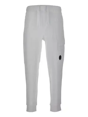 C.P. COMPANY Drawstring-waist Cargo Track Pants - White