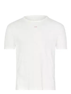 MAISON MARGIELA Ribbed Crew-neck T-shirt - White
