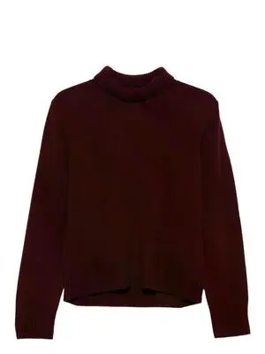 Seventy Turtleneck Wool Jumper - Red