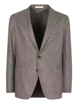 Tagliatore Single-breasted Jacket - Neutrals