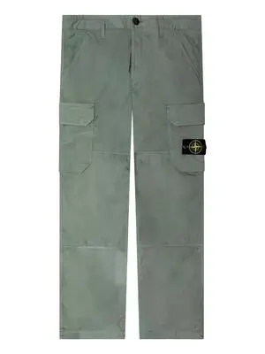Stone Island Cargo Pocket Trousers - Green