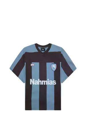 NAHMIAS Striped T-shirt - Blue