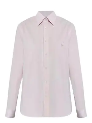 Moschino Embroidered Goose Shirt - Pink