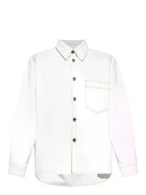 Givenchy Button-fastening Patch-pocket Shirt - White