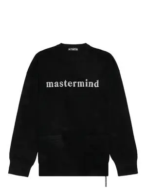 MASTERMIND WORLD Intarsia-knit Sweater - Black