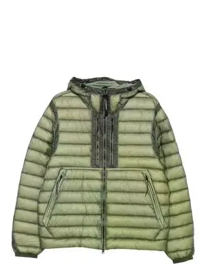 C.P. COMPANY Quilted Hooded Jacket - Green
