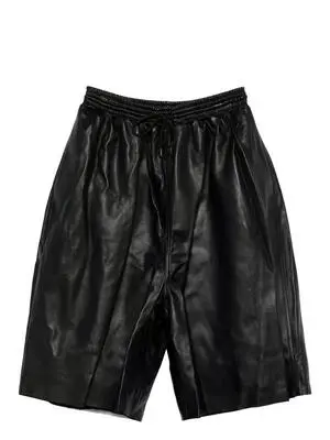LỰU ĐẠN Leather Shorts