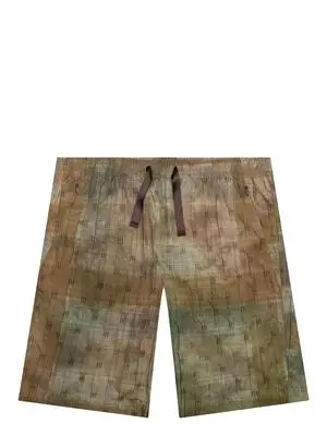 Needles Printed Shorts - Brown