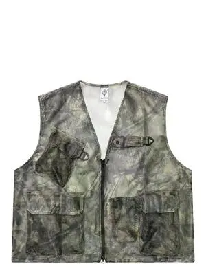 SOUTH2 WEST8 Bush Trek Mesh Vest - Green