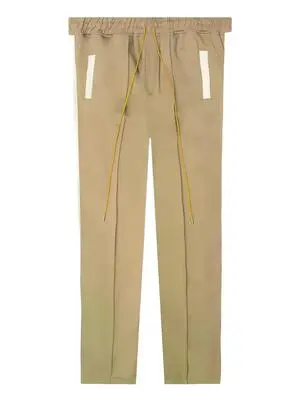 Rhude Side-stripe Elastic-waist Track Pants - Neutrals
