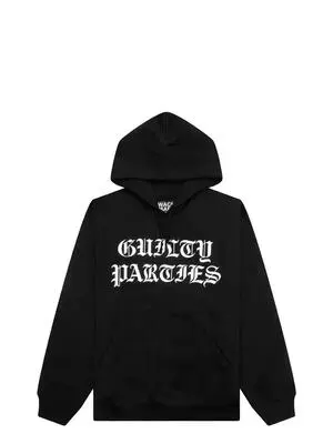 WACKO MARIA Guilty Parties Heavyweight Hooded Sweatshirt - Black