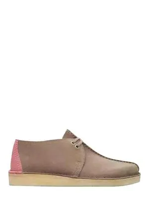 Clarks Trek Suede Desert Boots - Neutrals